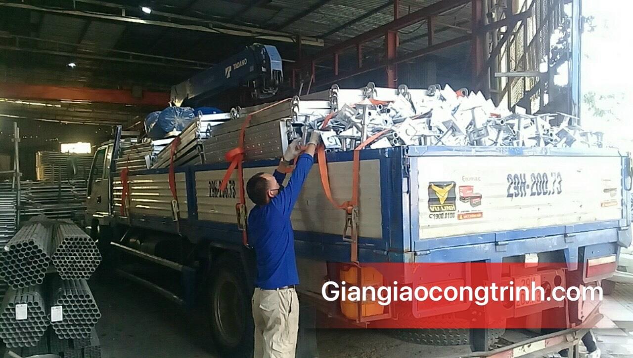 Cung cấp 800 sàn thao tác cho công ty Đóng Tàu Sông Cấm - TP Hải Phòng